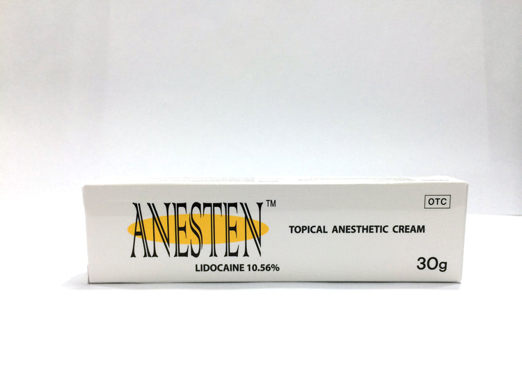ANESTEN 10.56% Lidocaine numbing cream for tattoo, waxing and painfree ...