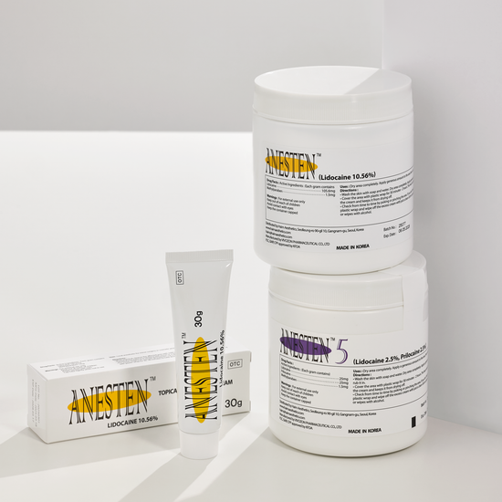 ANESTEN 10.56% Lidocaine numbing cream for tattoo, waxing and painfree ...